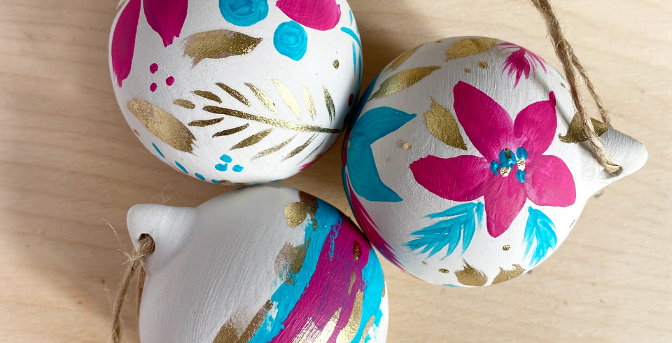 Hand-Painted Ceramic Baubles | The Base